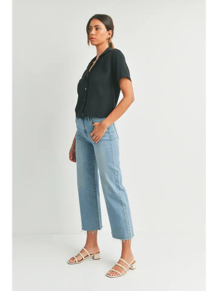 Slim Wide Leg Jean – Dawe and Company